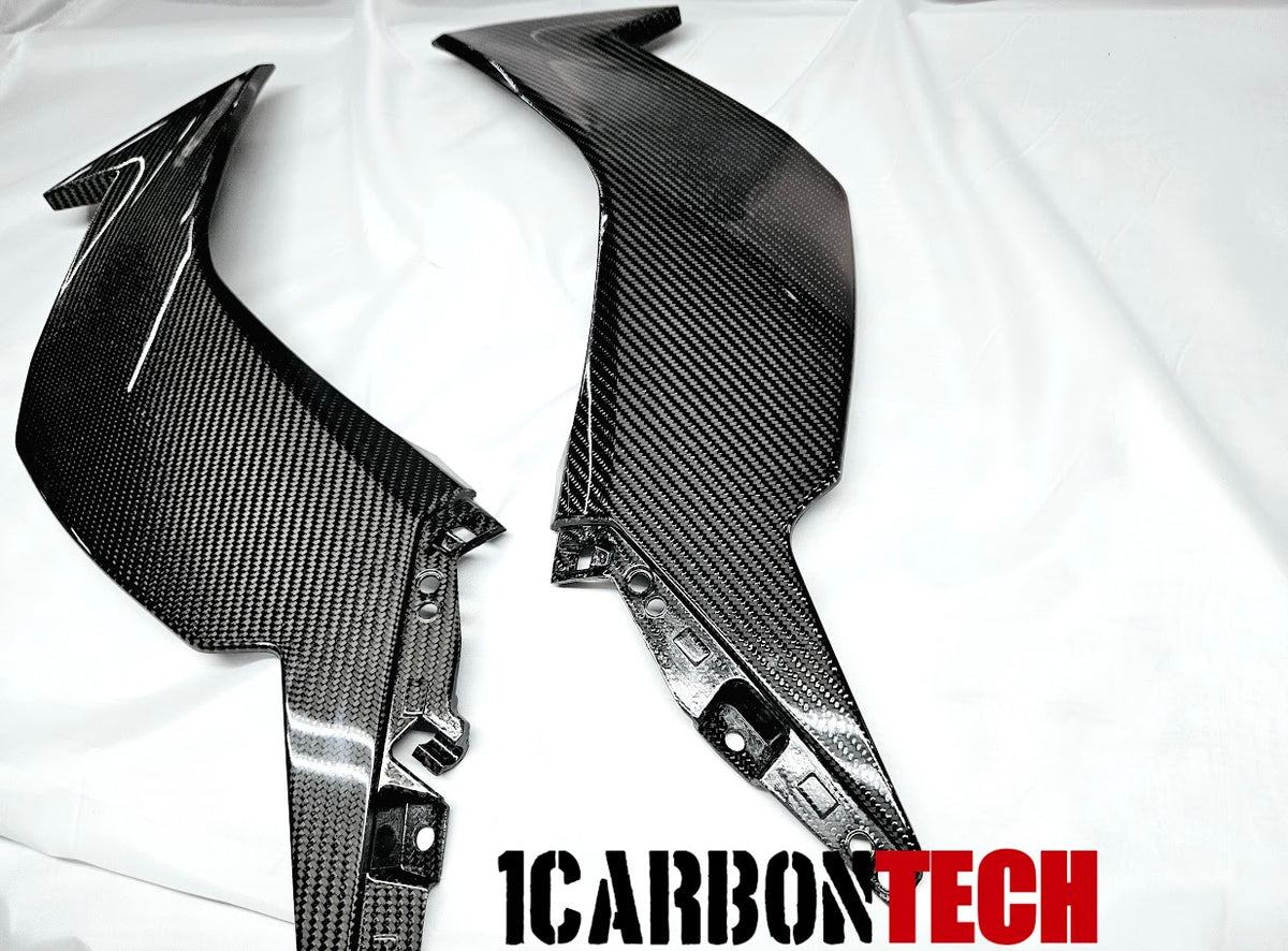 2024-2025 KAWASAKI ZX-6R ZX-636 CARBON FIBER FRONT SIDE FAIRINGS LR ...