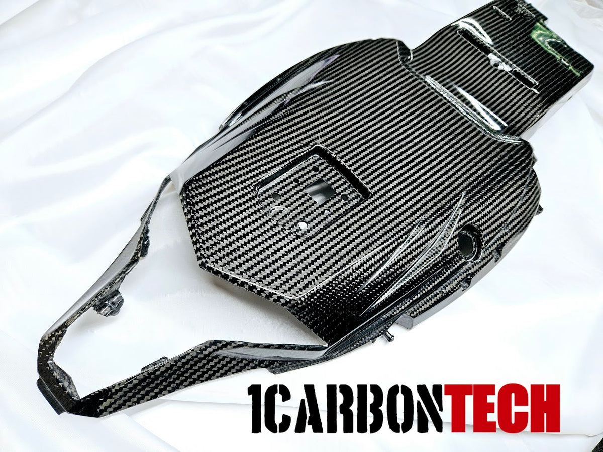 2019-2025 KAWASAKI ZX-6R ZX-636 CARBON FIBER UNDERTAIL FENDER – 1carbontech